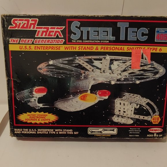 Remco | Toys | Vintage Star Trek Next Generation Steel Tec Uss | Poshmark